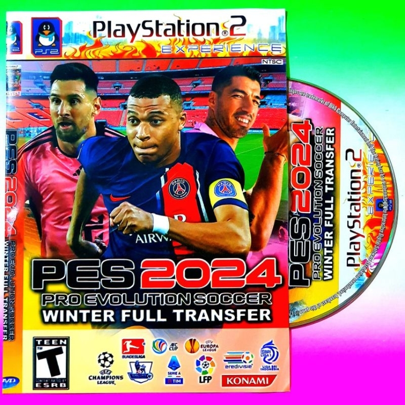 Newest PS2 PES 2024 CASSETTE-PES 2024 PS2 KASET PES 2024 PS 2-GAME PES ...