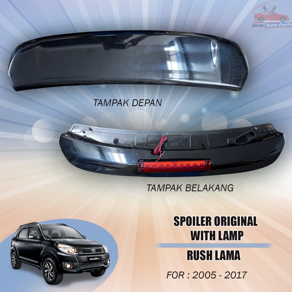 Original RUSH SPOILER 2005 - 2017 - ORIGINAL OLD RUSH SPOILER | Shopee ...