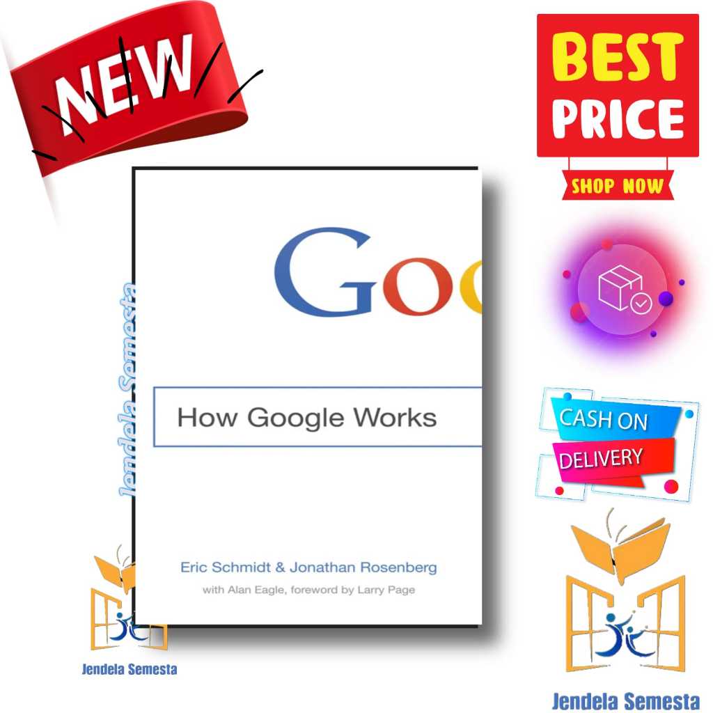 How Googl e Works by Eric Schmidt - english version | Shopee Malaysia