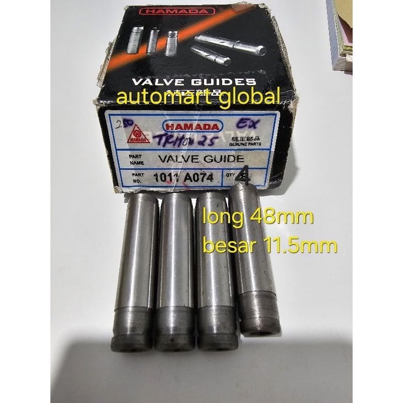 Valve guide boss Valve Triton 2.5 Pajero sport 4pc | Shopee Malaysia