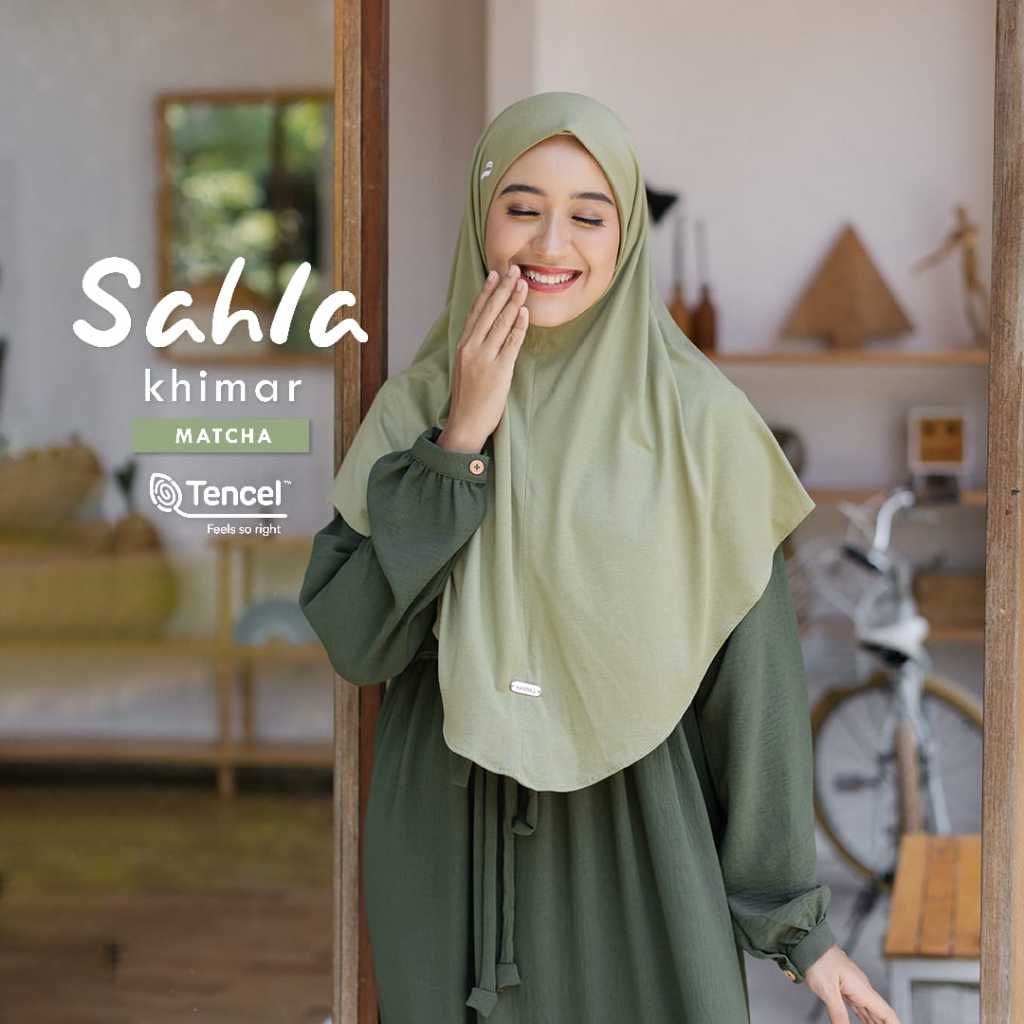 Indara Official Store - Antem Khimar Non Pad by Dannis | Modern Instant Hijab 2024 | Adult ...