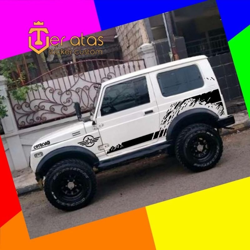 Jeep car stickers tribal stickers cutting stickers | Shopee Malaysia