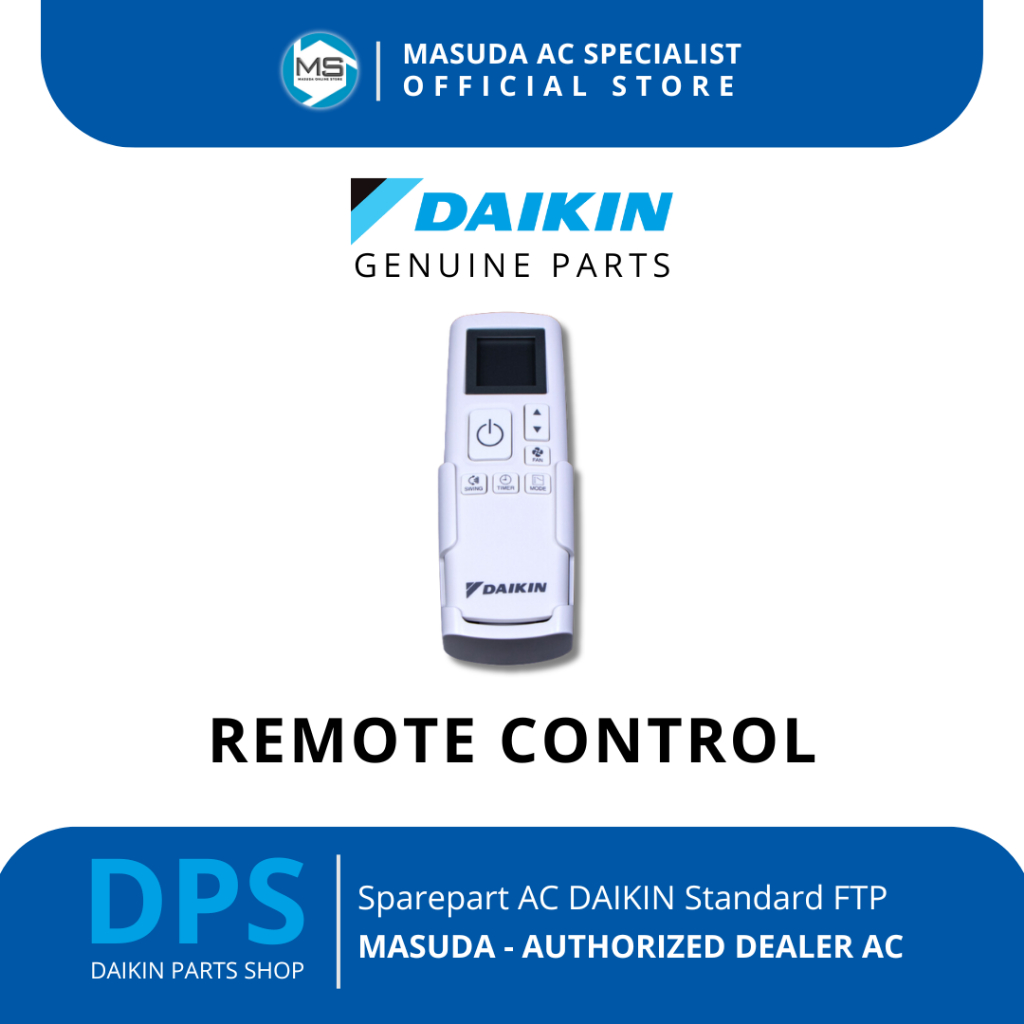 Remote AC REMOTE AC DAIKIN FTP SPAREPART ORIGINAL DAIKIN | Shopee Malaysia