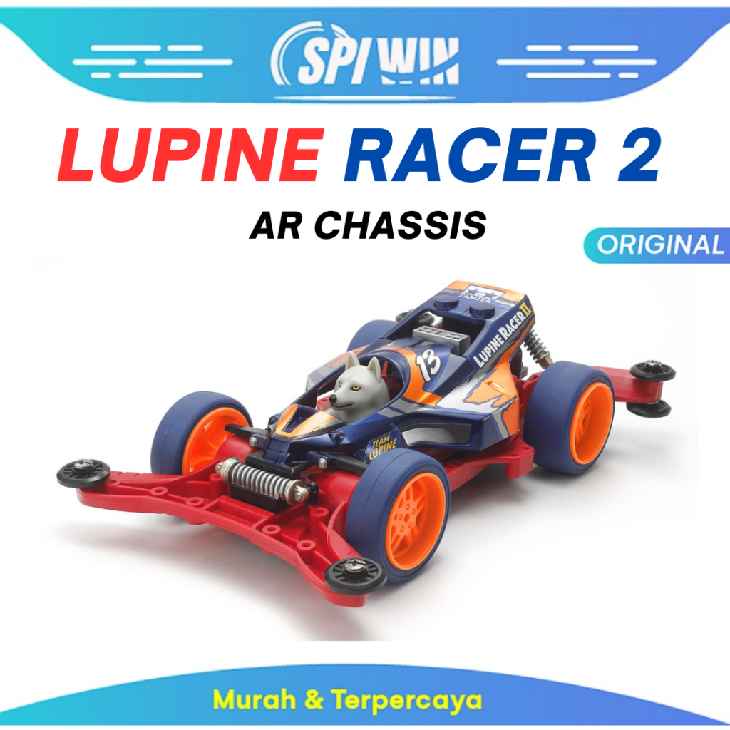 Tamiya Original Lupine Racer 2 AR Chassis Mini 4WD 18085 | Shopee Malaysia