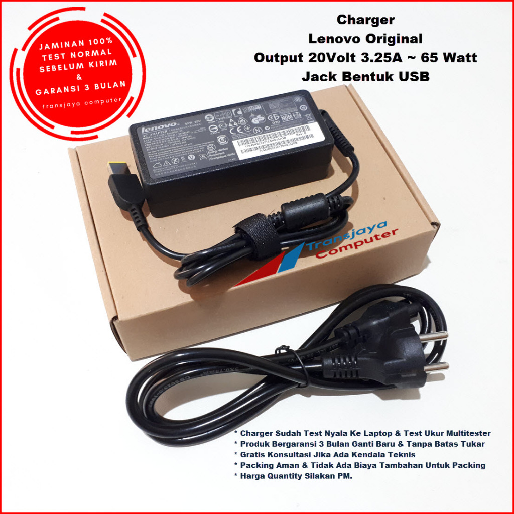 Len Thinkpad T470 T470S T460 T460S T450 T450S USB Charger Adapter ...