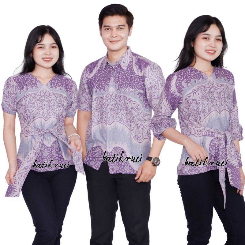 MODERN COUPLE Batik, MODERN combination motif model, available in sizes ...