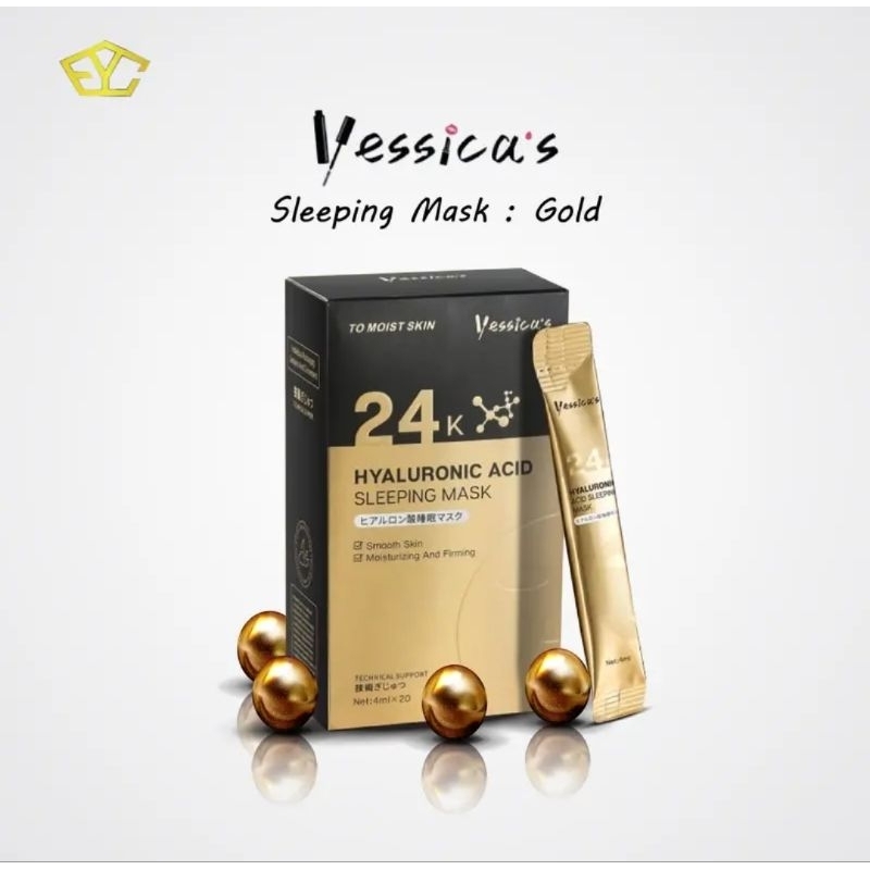 Fyc - Yessica's 24k Hyaluronic Acid Sleeping Mask (Moisturizing ...
