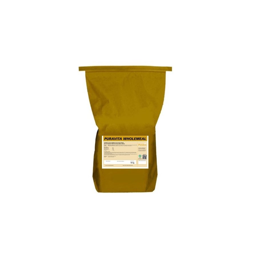 Puravita Wholemeal Wheat Flour/Whole Meal/Coarse Wheat 1kg/500g ...