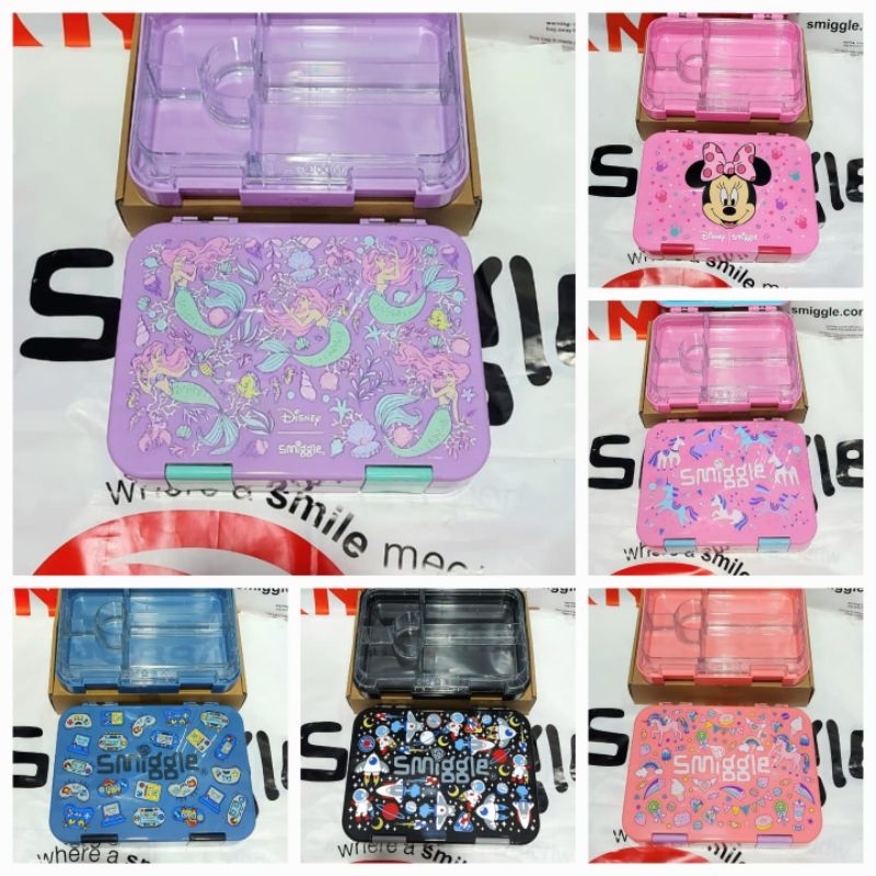 Smiggle Happy Bento Box/Kids Lunch Box | Shopee Malaysia