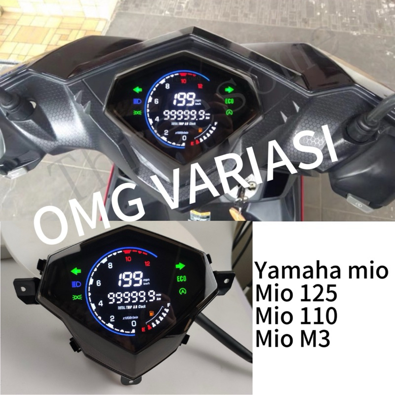 Speedometer Speedometer Speedometer Digital Yamaha kilometers For Yamaha Solariz Digital Meter ...