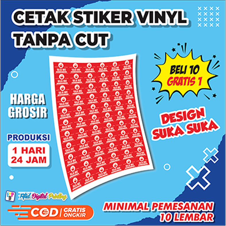 Print Vinyl Stickers+Lamination PRINT ONLI | Shopee Malaysia