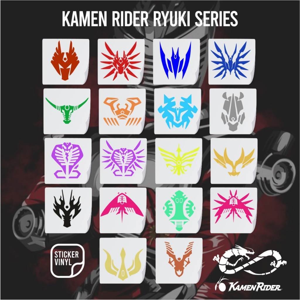 Kamen Rider Cutting Sticker | Shopee Malaysia
