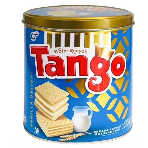 Tango Wafer Vanilla Milk Can 240 g | Shopee Malaysia