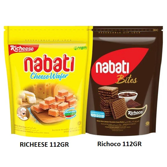Vegetable Wafer Ziplock Pouch 112gr | Richeese & Richoco | Snack / Biscuit Wafer Cheese ...