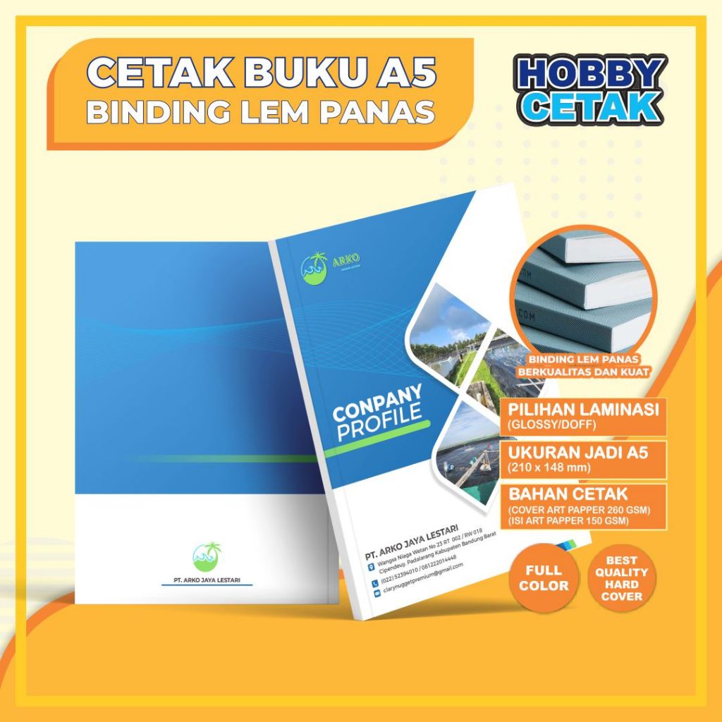 Print Magazine Book Company Profile Catalog A5 Size Binding Hot Glue ...