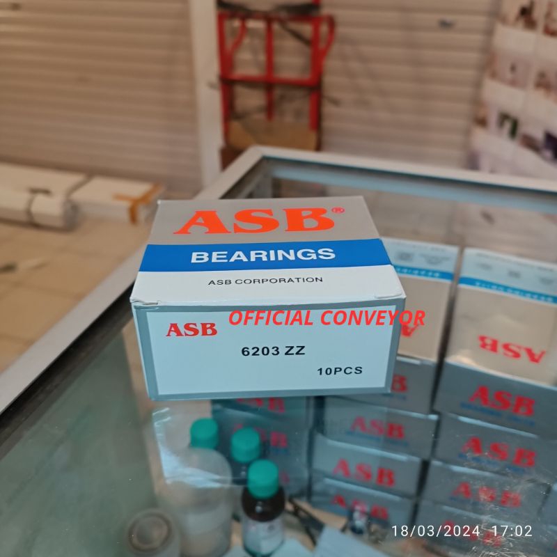 Deep Groove Ball Bearing 6203zz ASB | Shopee Malaysia