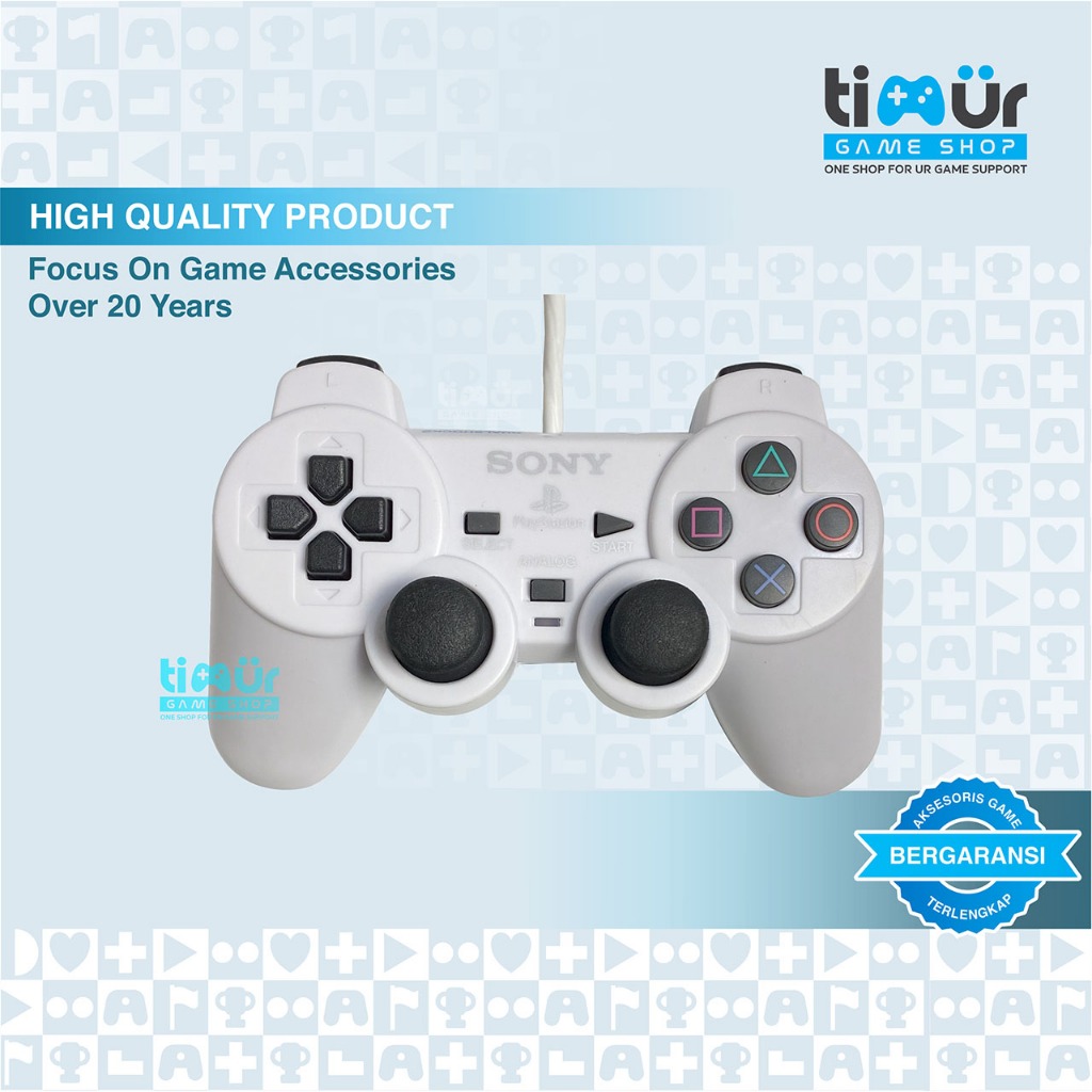 PUTIH Factory Original PS2 Stick Controller Stick White Color | Shopee ...
