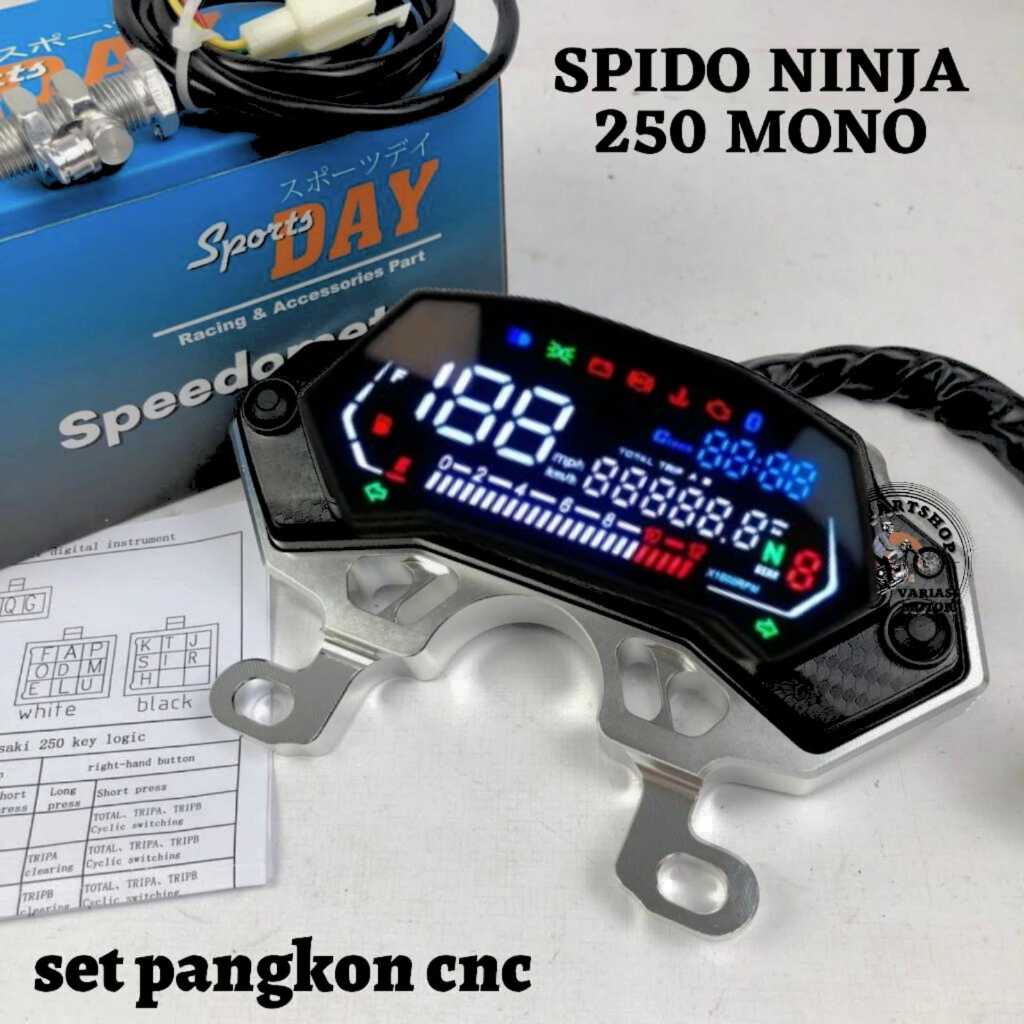 SPEEDOMETER NINJA SPEEDOMETER SPIDO NINJA MONO 250 FULL DIGITAL ...