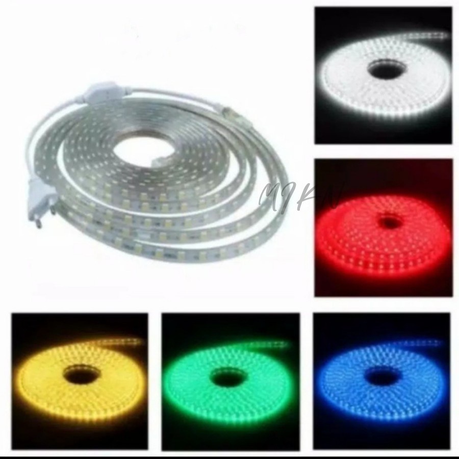 Led strip light package hose 5050 SMD AC 220v 11 Meters - 15 Meters ...