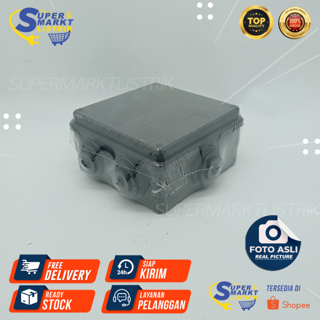 HITAM Dorados 3/4 Black Box Junction Box (Unit) | Shopee Malaysia