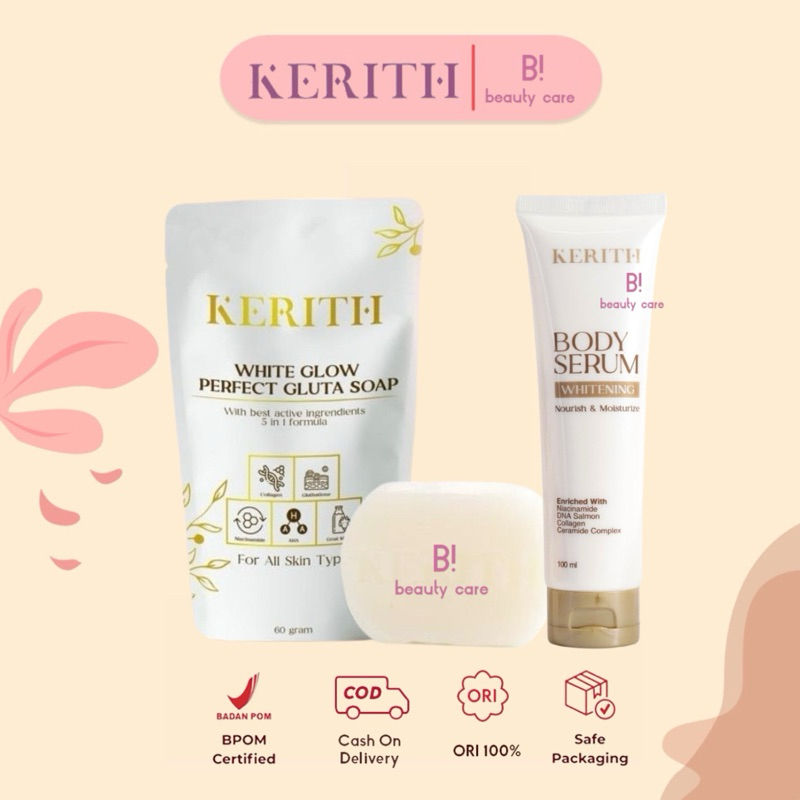[READY Ready To Ship] KERITH White Glow Perfect Gluta Soap 100% ...