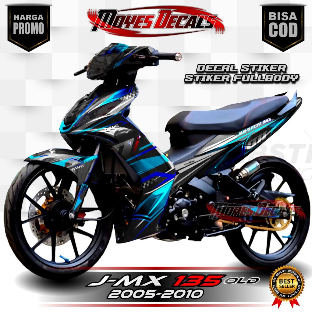 Jupiter mx old decal Sticker jupiter mx old Sticker Fullblock yamaha ...