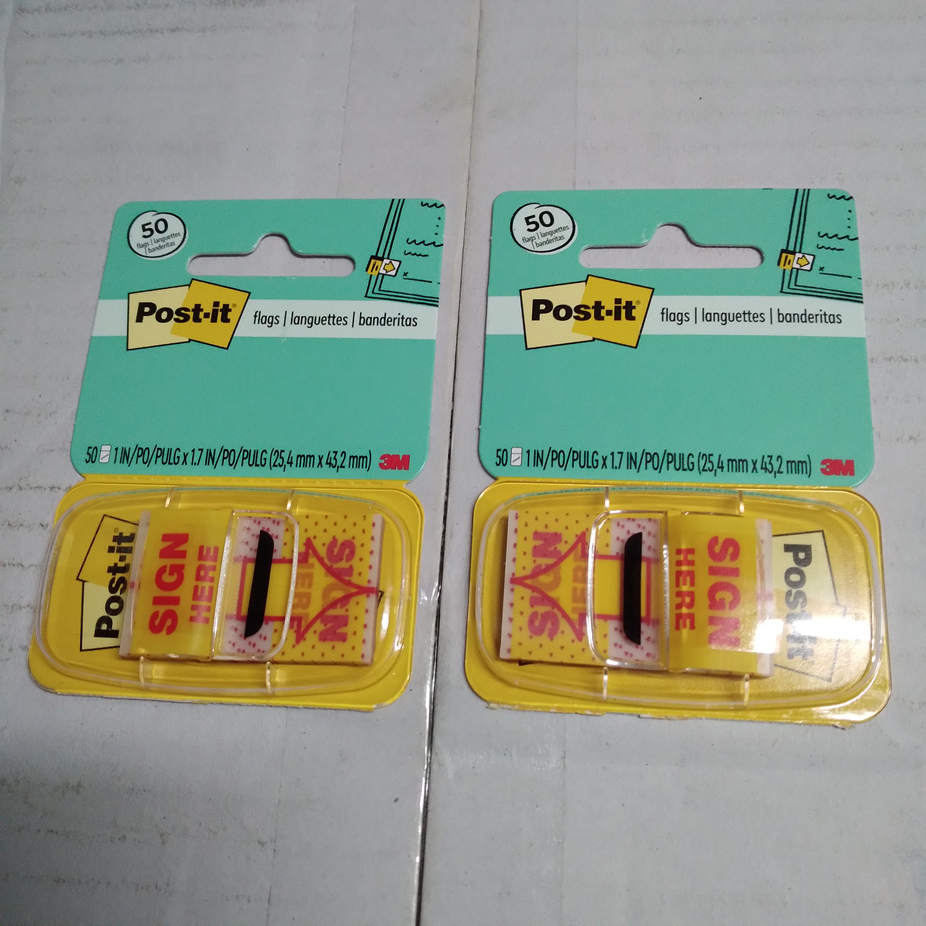 3m post it flags 680-9 sign here | Shopee Malaysia