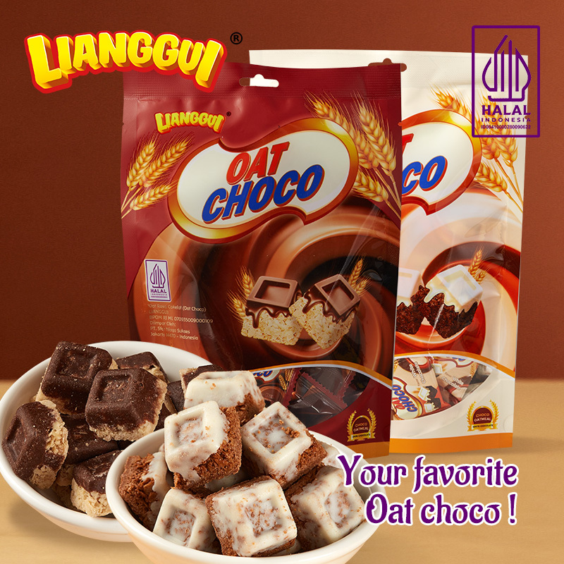 PUTIH Halal Oat CHOCO CHOCO Lianggui Oatmeal Chocolate Flavor Oatmeal ...
