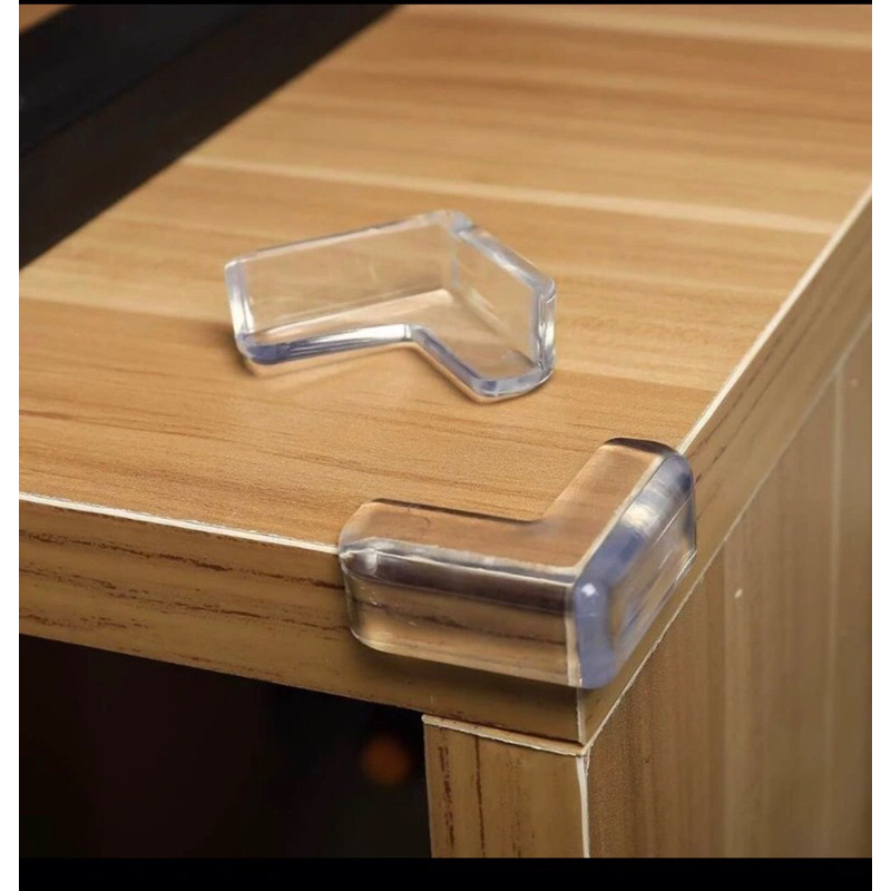 SIKU Transparent Table Corner Protector L Shape Silicone Table Elbow ...
