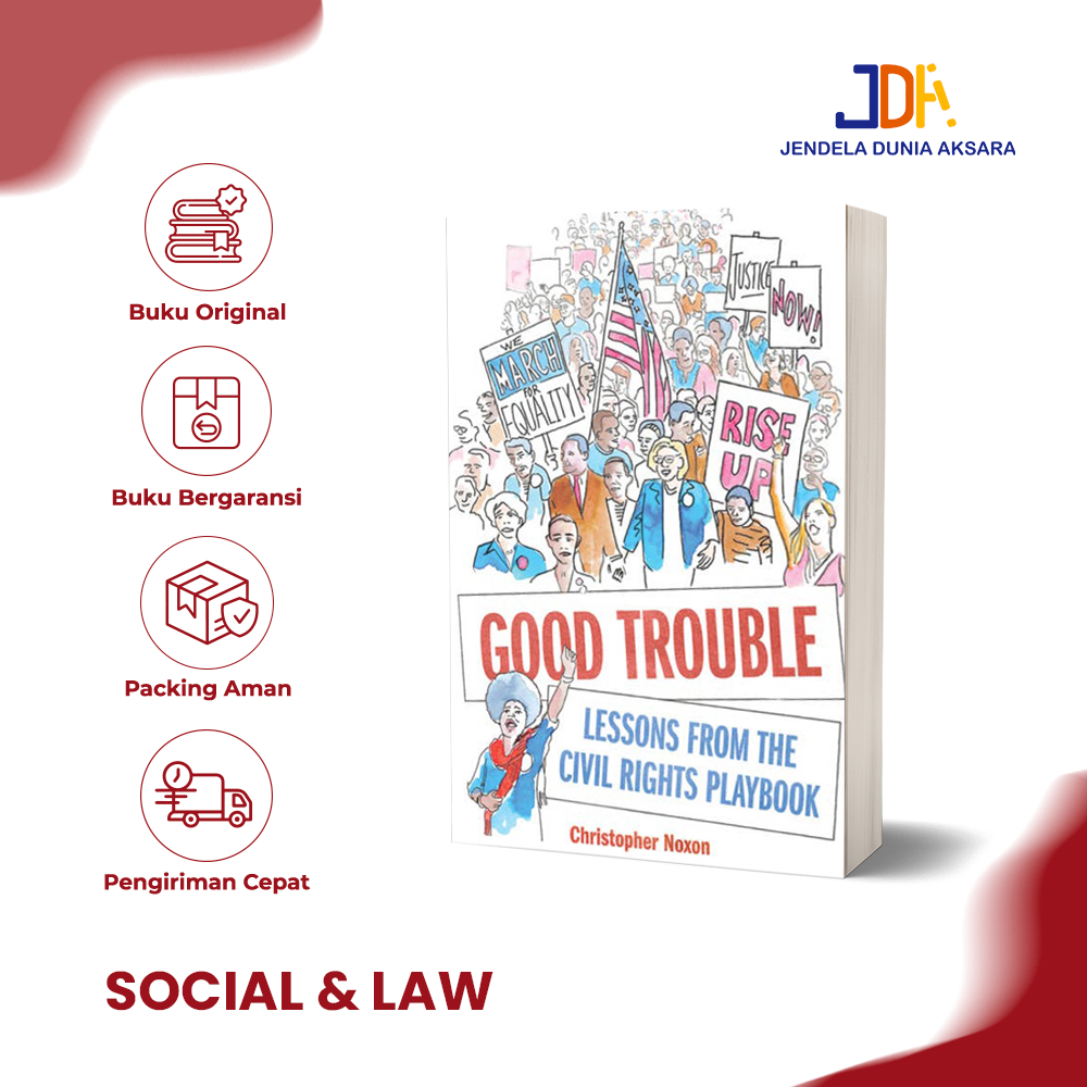 English Book: Good Trouble: Lessons from the Civil Rights Playbook ...