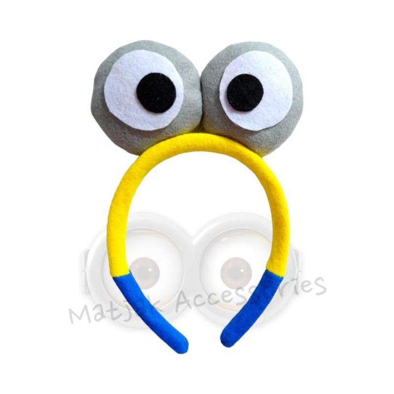 MATA Minions Inspired Headband Children's Cartoon Minion Eyes Cosplay Costume Headband | Shopee ...
