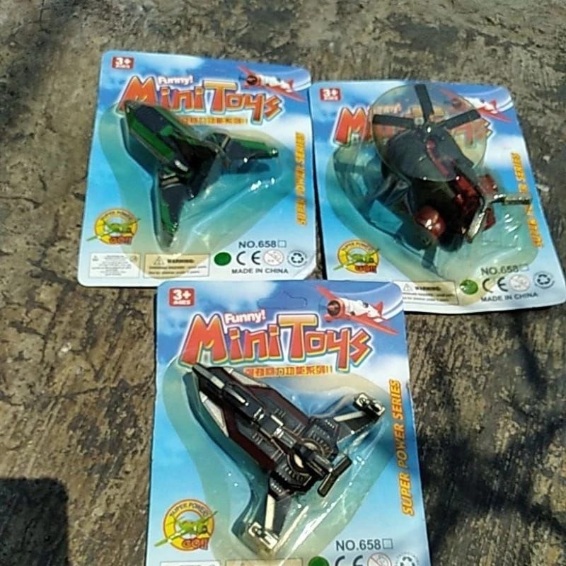 Mini PLANE UNIT MIKA PACKAGING/FUNNY MINI PLANE/PESAWAT JET MINI ...