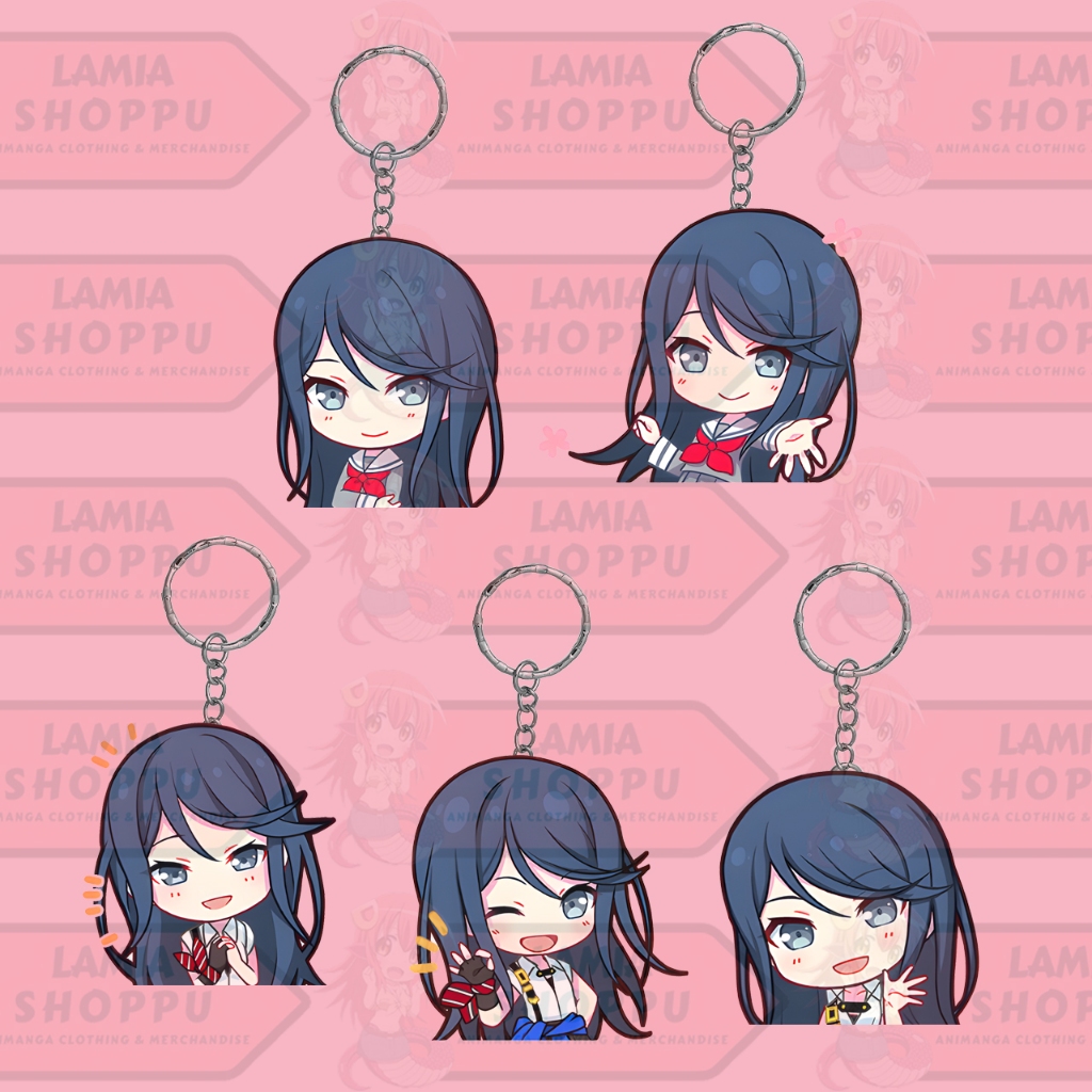 GANTUNGAN Sekai Project Keychain | Hoshino Ichika Chibi Keychain ...