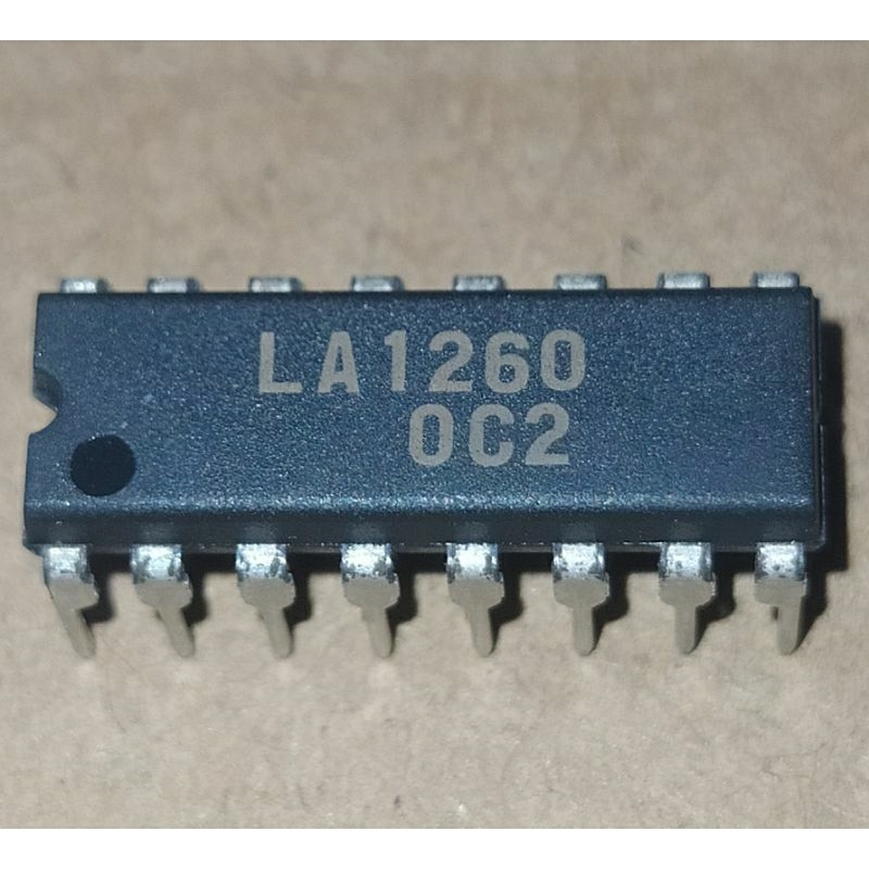 Ic LA1260 AM/FM if System With Quadrature Detection For Radio Cassette ...