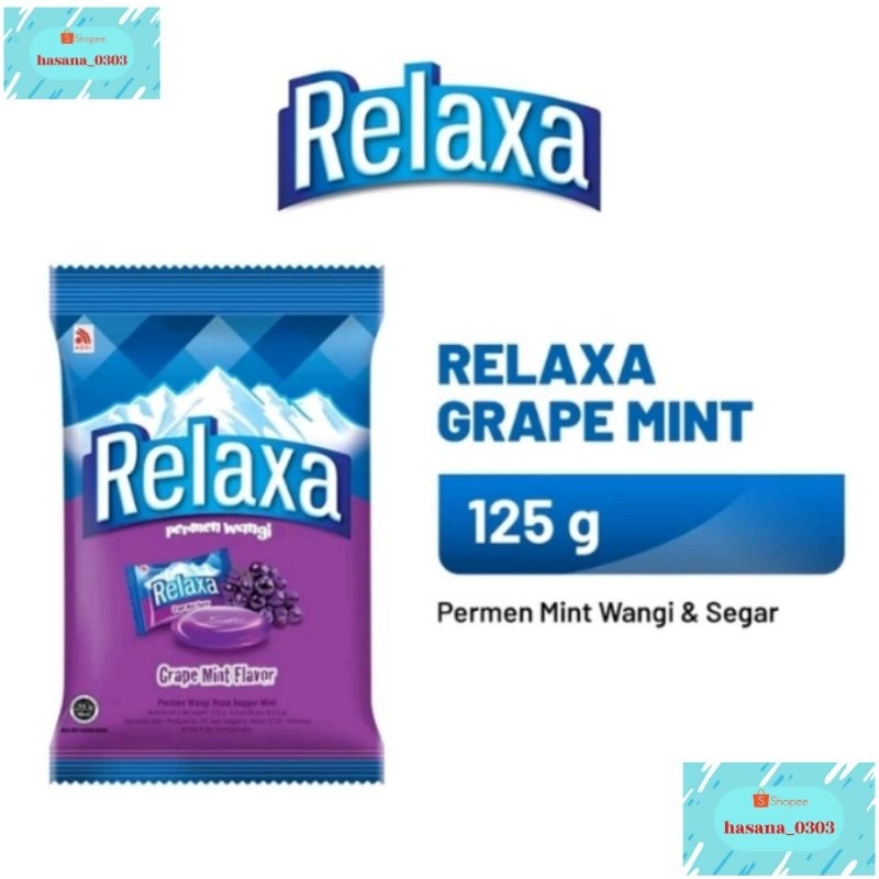 Relaxa Grape Mint 1 Bag (50 x 2.5 gr) | Shopee Malaysia
