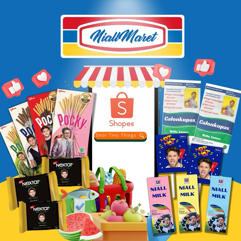 Custom Freebies Sticker Set | Shopee Malaysia