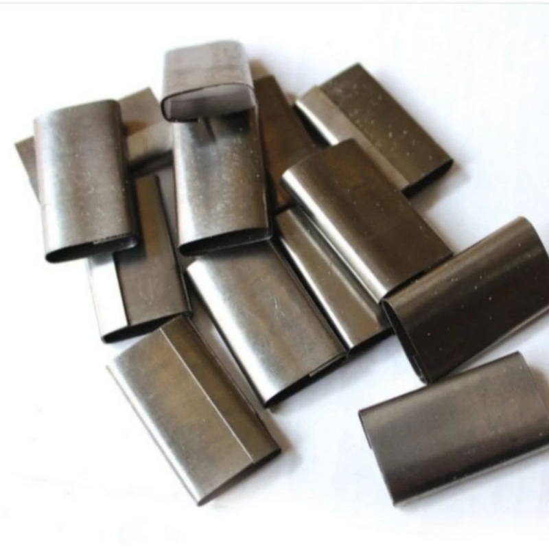 Zinc clamp strapping band strap clamp perbj | Shopee Malaysia