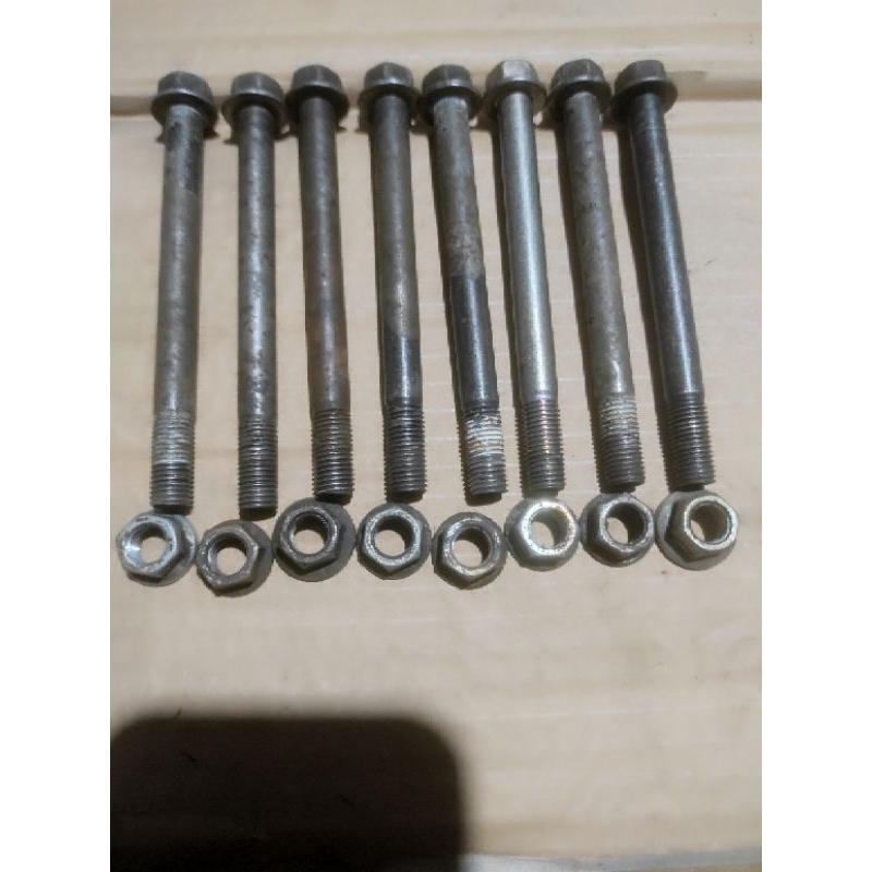 MESIN Ninja r ss. Rear Bottom Engine Bracket Bolts And Nuts | Shopee ...