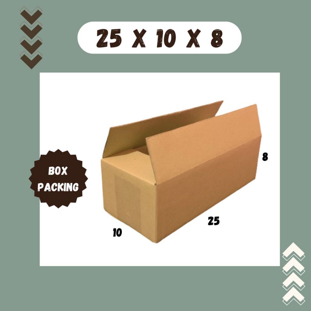 Cardboard 25x10x8 A1 Box Packing Cardboard Packaging Box Hampers Spare ...