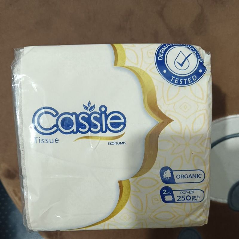 Cassie pop up tissue brown 250 ply | Shopee Malaysia