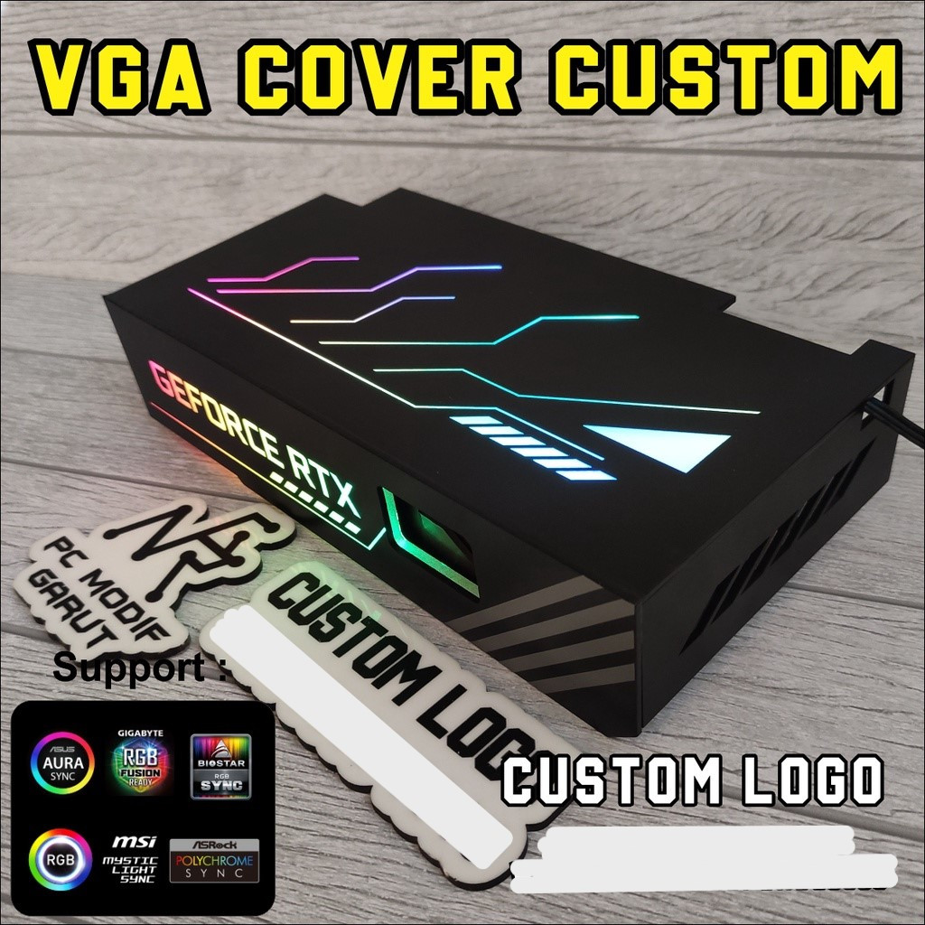 Vga BACKDROP top and side custom rgb LOGO led cover | Shopee Malaysia