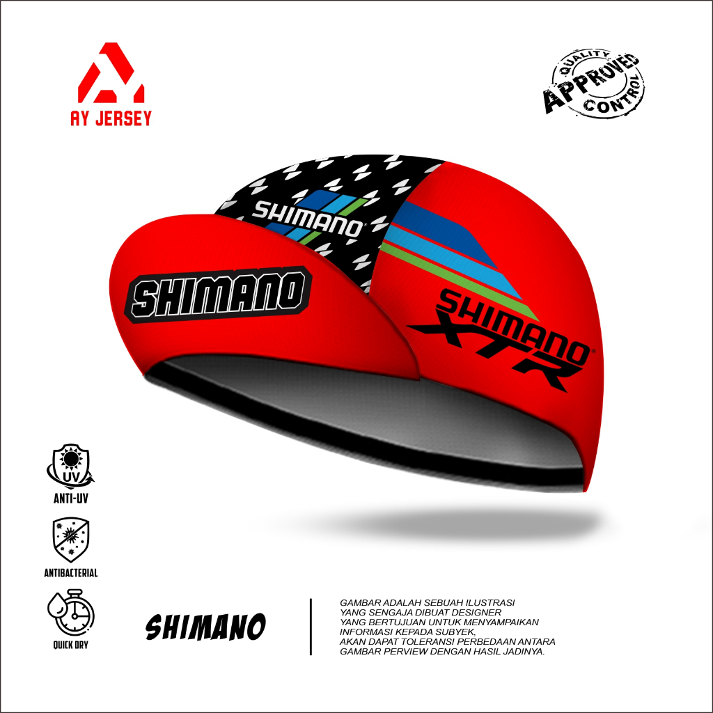 Shimano CAP CYCLING (BIKE HAT) | Shopee Malaysia