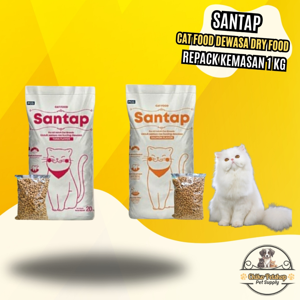 [repack] Eat Adult Cat Food repack 1 kg | Shopee Malaysia