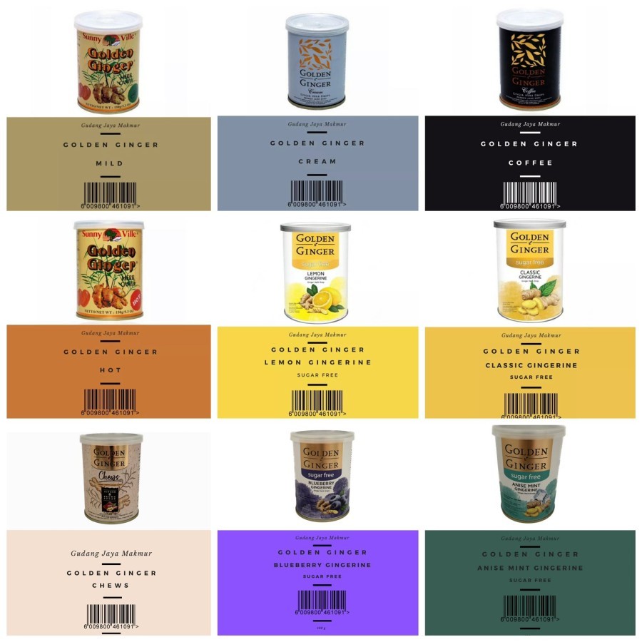 Golden Ginger Herb Candy 150gr | Shopee Malaysia