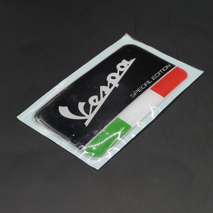 Vespa SPECIAL EDITION STICKERS embossed PIAGGIO LX GTS PRIMAVERA EMBLEM ...