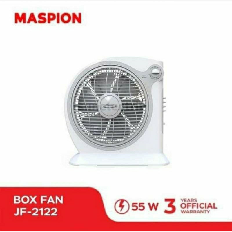 Maspion JF-2122 T Box Fan 12" Box Fan 300mm SNI Official Warranty ...