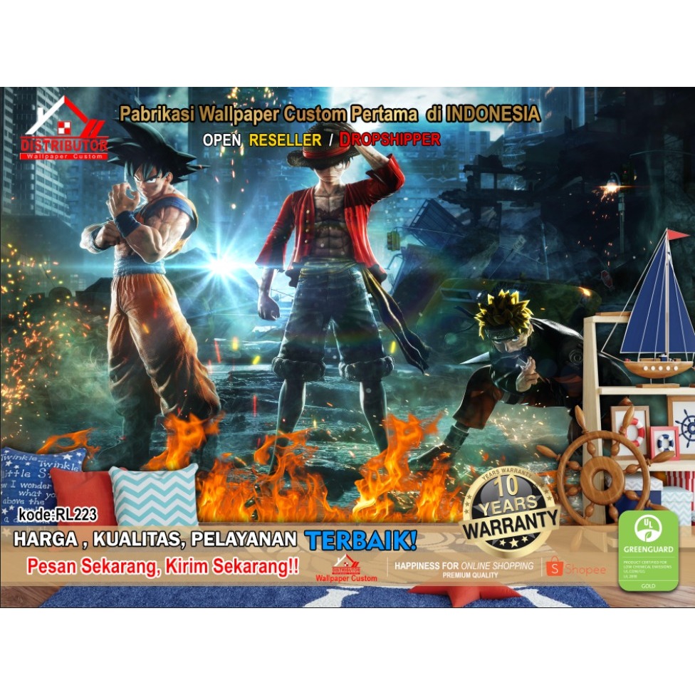 Custom 3D Wallpaper Naruto Sasuke Sakura Cartoon Theme | Wallpaper ...