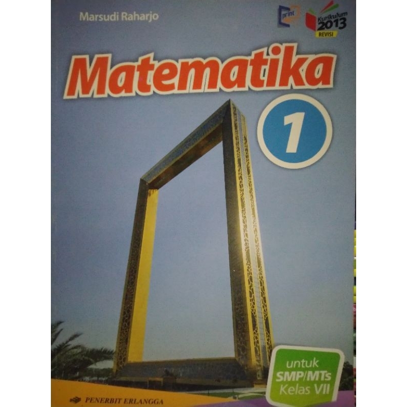 Junior High School Mathematics Grade 1 Publisher Publisher | Shopee ...