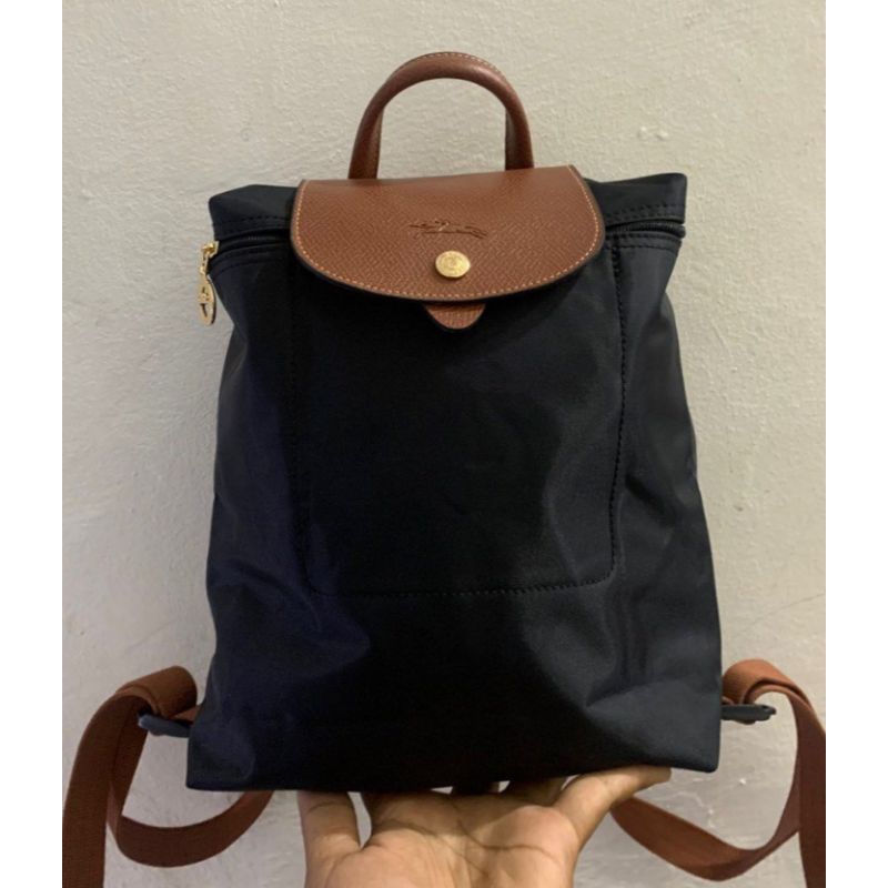 HITAM Black long-champ Backpack | Shopee Malaysia