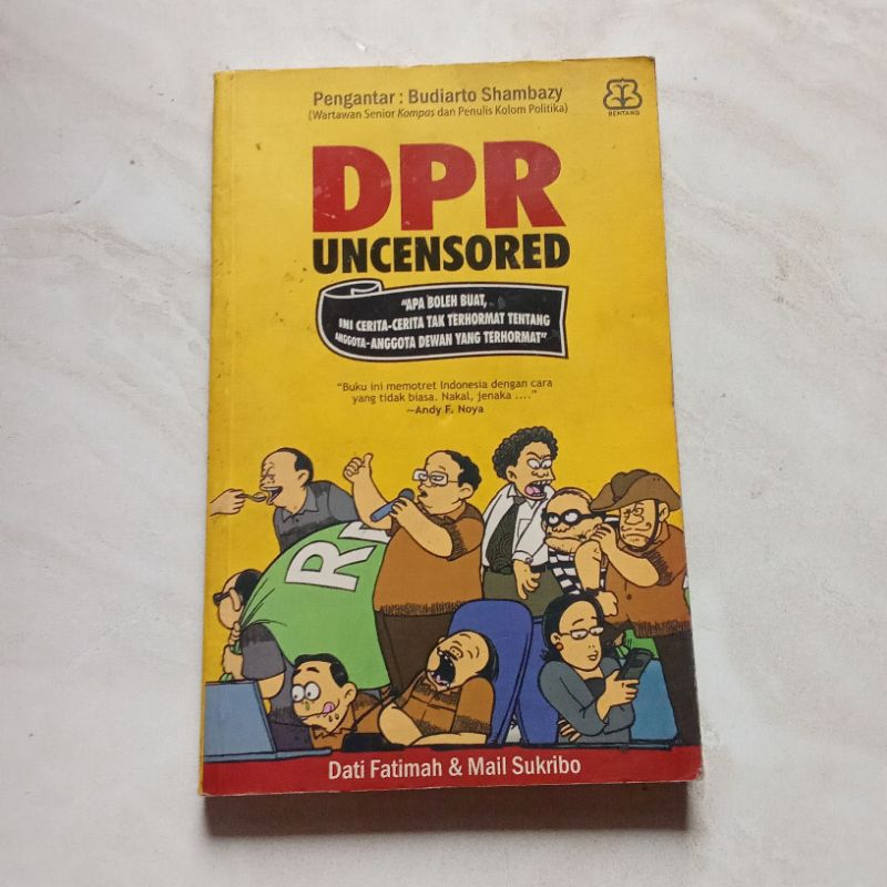 Uncensored DPR BOOK | Shopee Malaysia